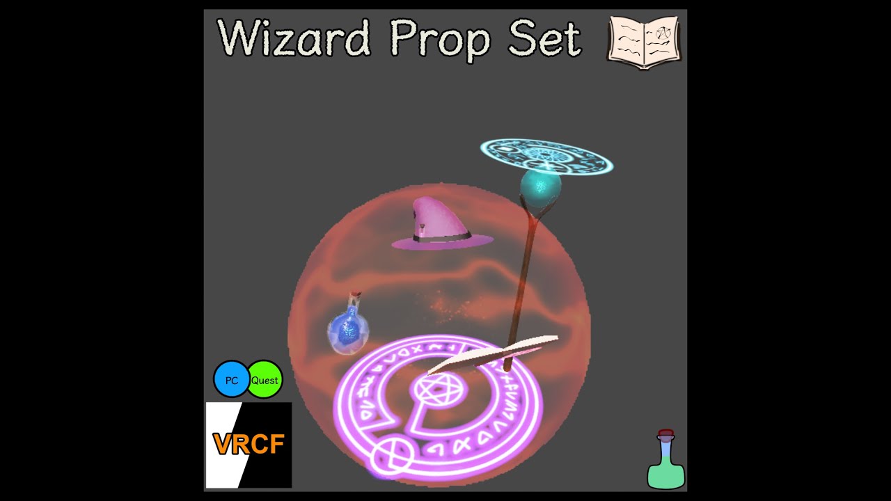 Mage Prop set Preview - YouTube
