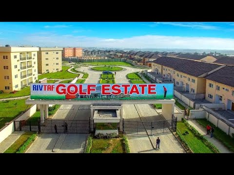 Golf Estate On a Rainy Day The Expensive Neighborhood of Port Harcourt ...