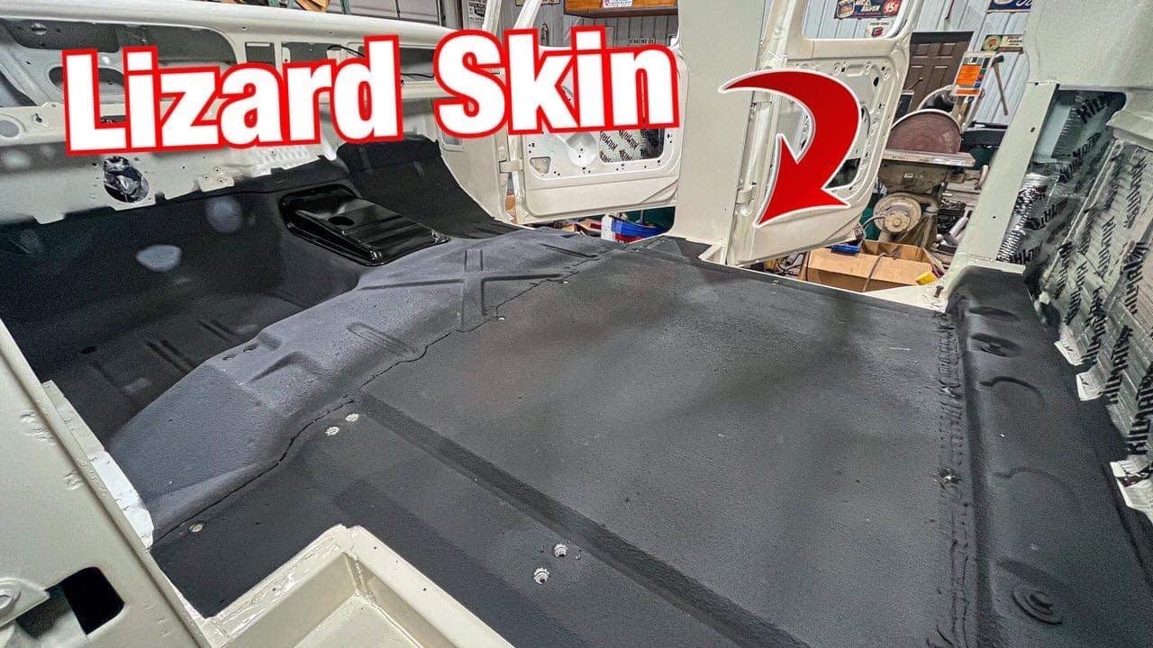 Lizard Skin Sound Control and Ceramic Insulation for the Ultimate Crew ...