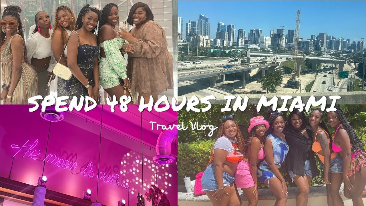 TRAVEL VLOG TO MIAMI, FL : FRIDAYY CONCERT , THE MOON RESTAURANT ...
