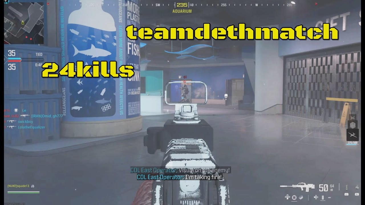 COD MWIII TDM 24KILLS ON THE NEW MAP TANKED - YouTube