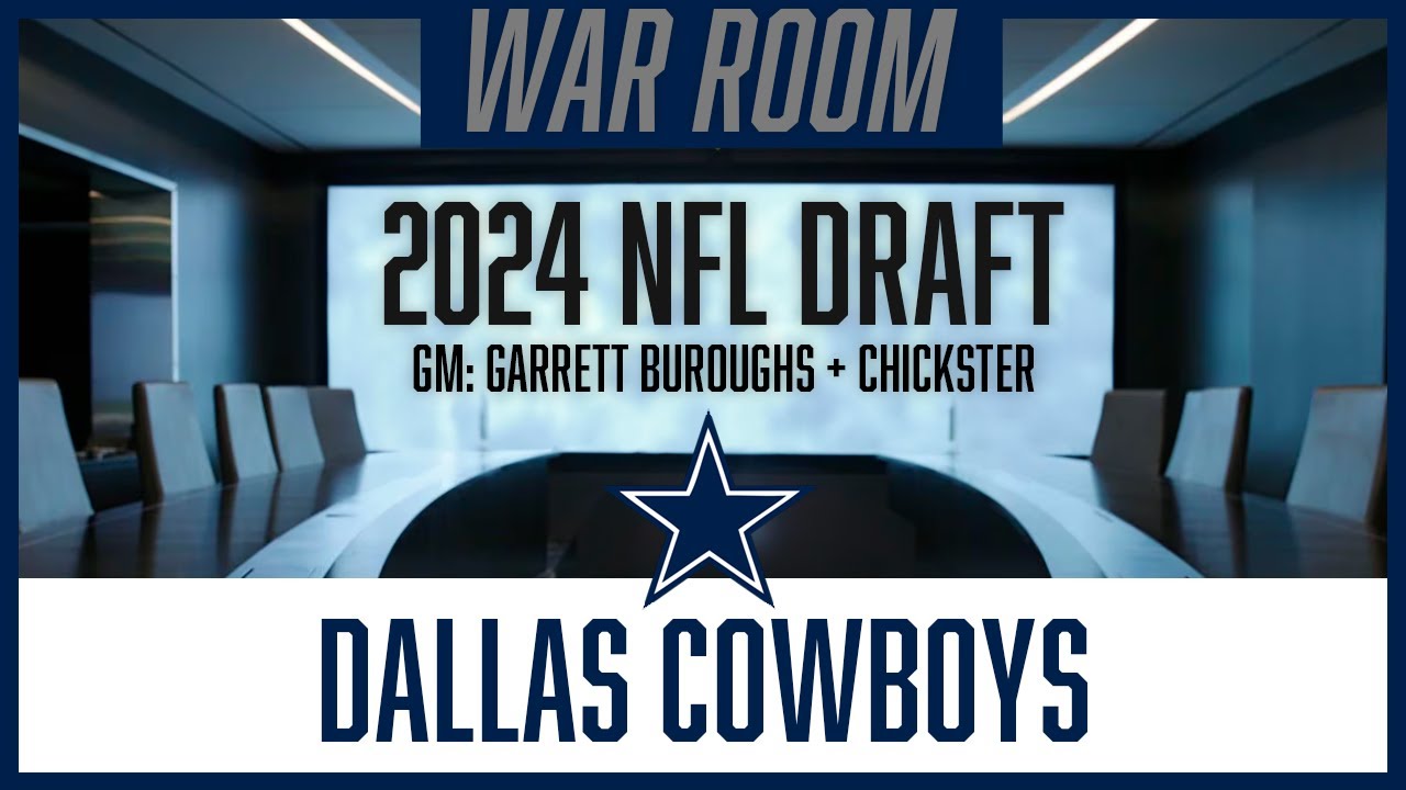 Draft Busters 2024 NFL Draft War Room: Dallas Cowboys - YouTube