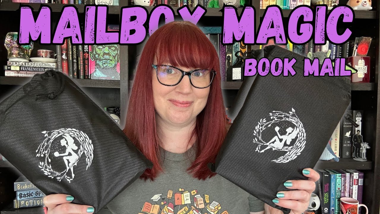 Monday mailbox magic! (yeah, it's a book haul) - YouTube