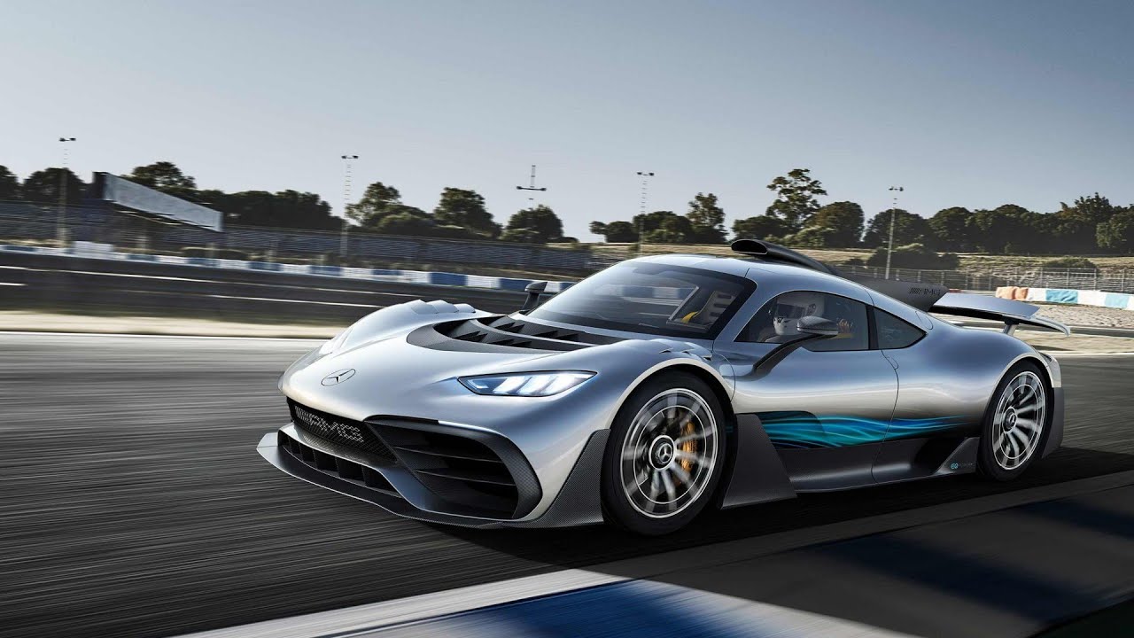 HOW TO DRAW MERCEDES BENZ AMG PROJECT ONE CAR - YouTube