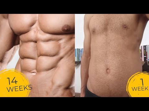 100 Day Transformation 'to lose belly fat' | My home program - YouTube
