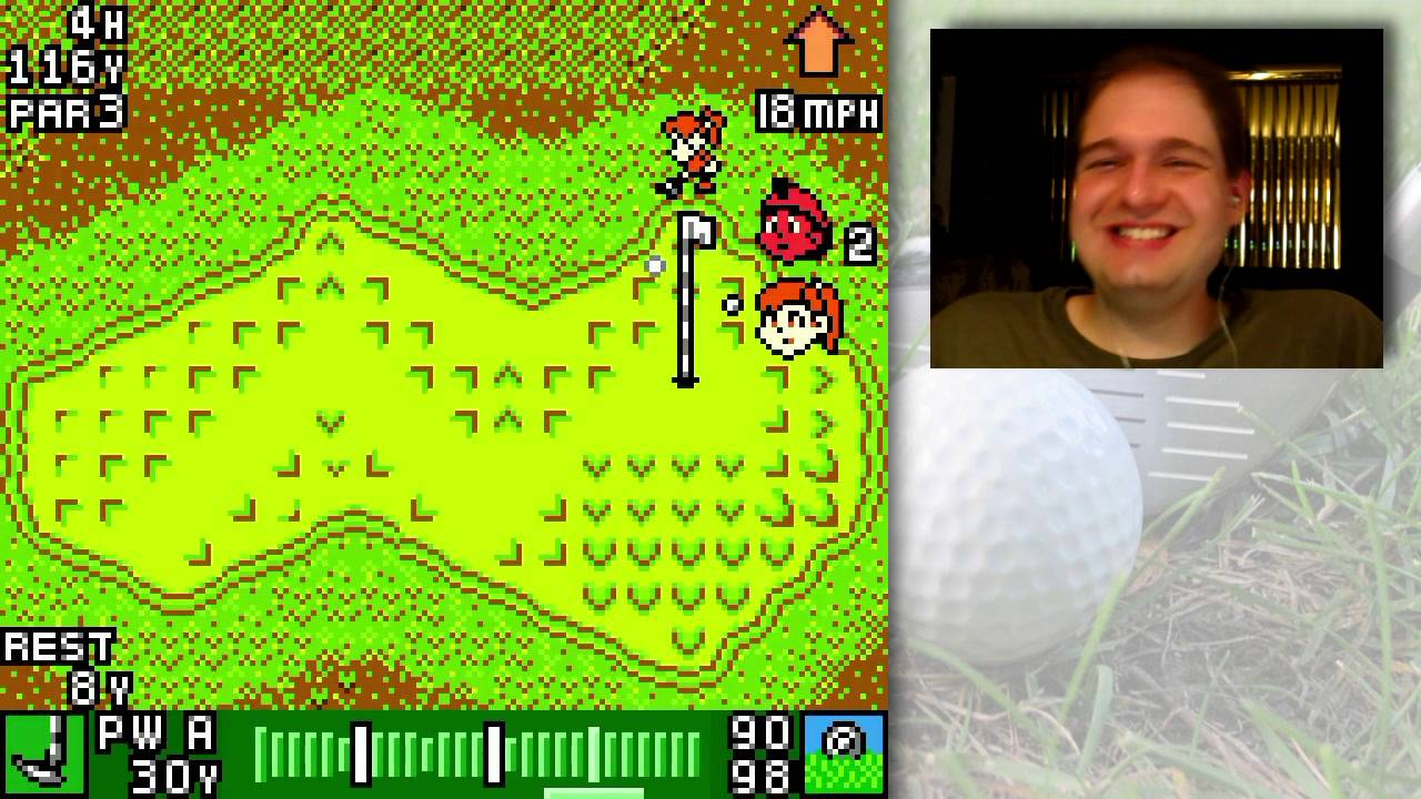 Mario Golf GBC Walkthrough Part 18: Champion With Amateurs - YouTube