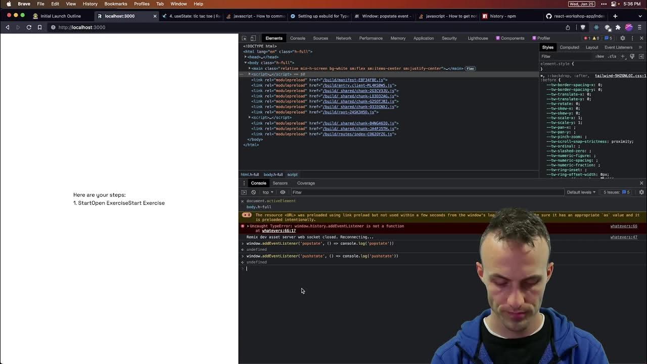 EpicWeb.dev Live stream 🌌 Building the Workshop App - YouTube