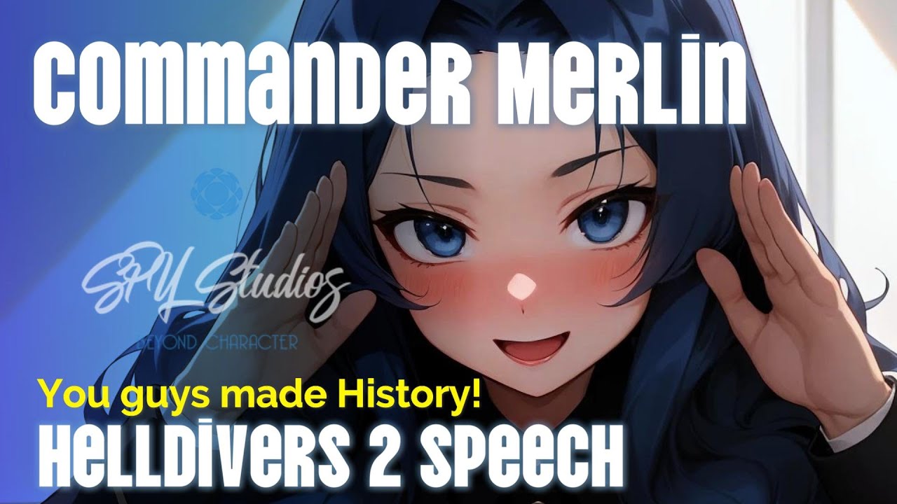 Commander Merlin's Talk: Helldivers 2 Speech - YouTube