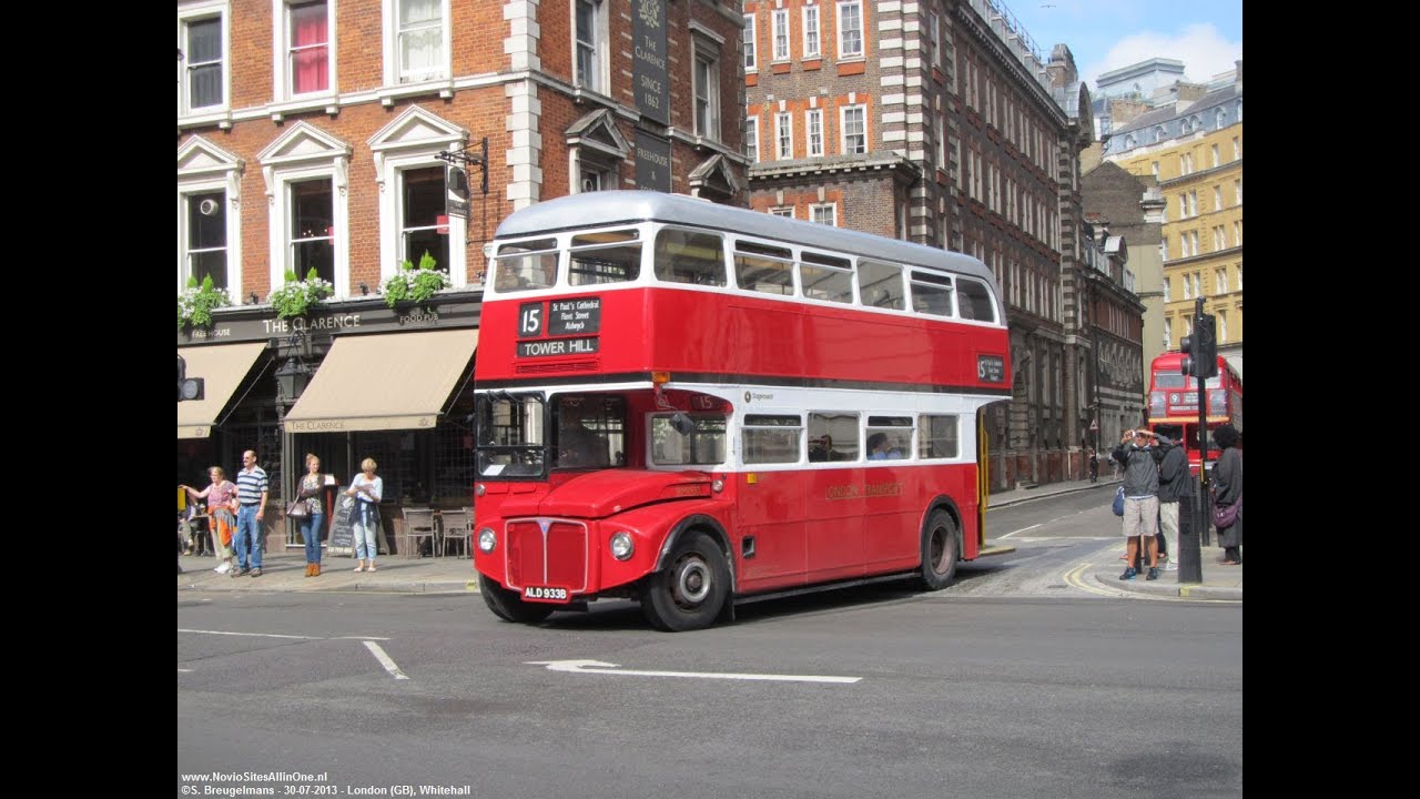 London Routemaster Buses @ Great Scotland Yard, London (GB) 30-07-2013 ...