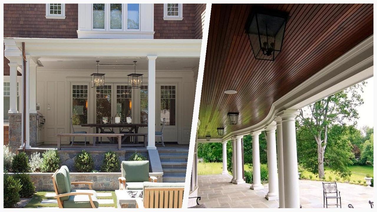 75 Stone Back Porch Design Ideas You'll Love 😊 - YouTube