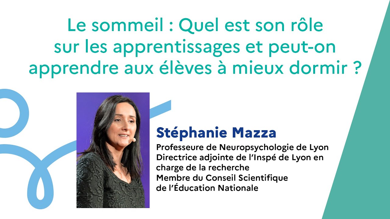 Apprentissage et sommeil : peut-on apprendre à mieux dormir ...