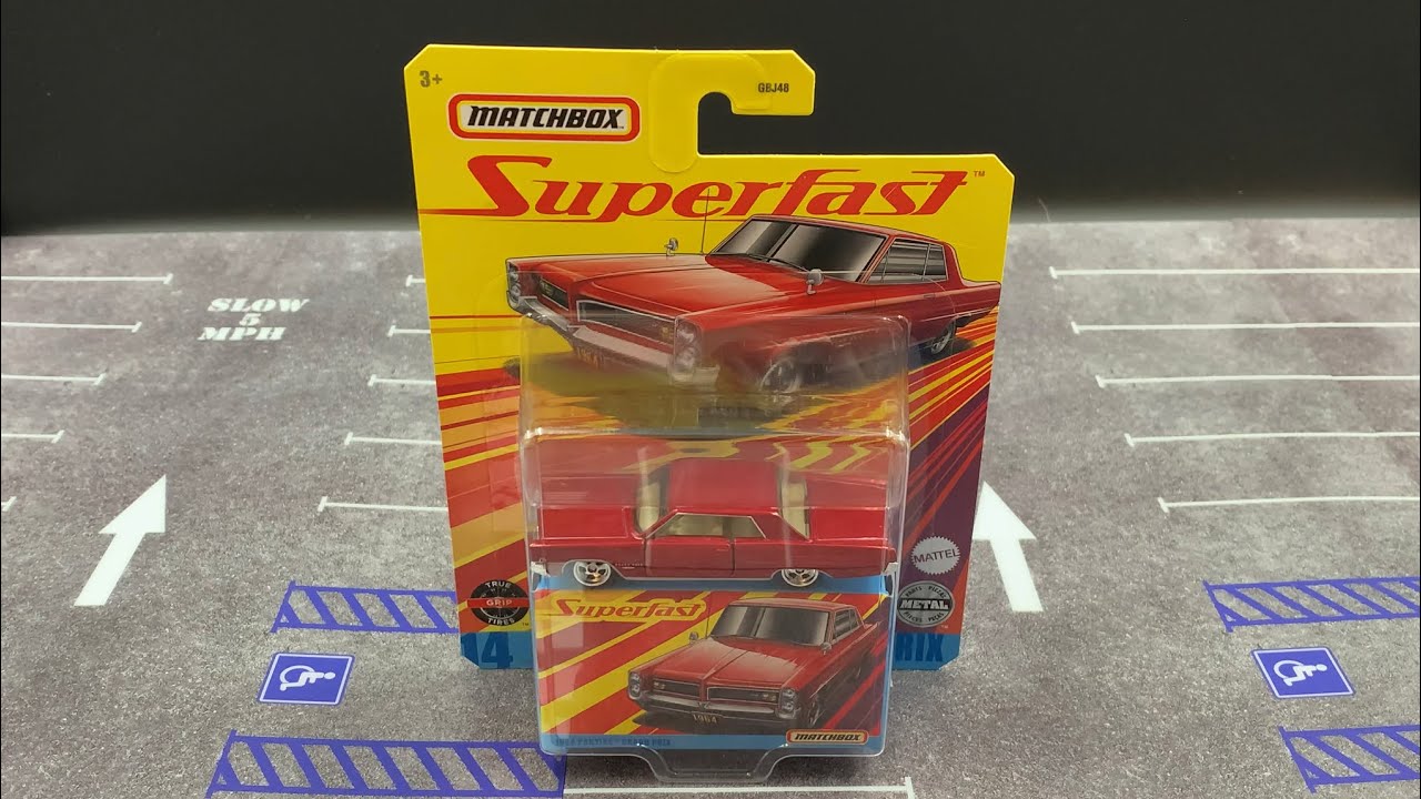 Matchbox 1964 Pontiac Grand Prix ( Matchbox Super fast 2020 F Case ...