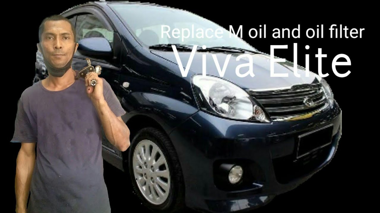 Replace M oil and oil filter - Viva Elite - YouTube