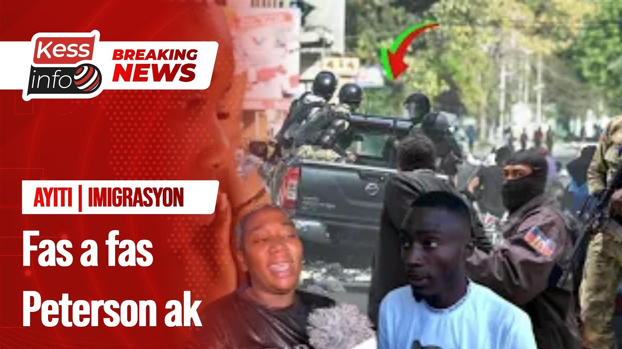 Fas a fas Peterson ak Stephanie lapolis arete tou 2 deblozay sè Theofin ...