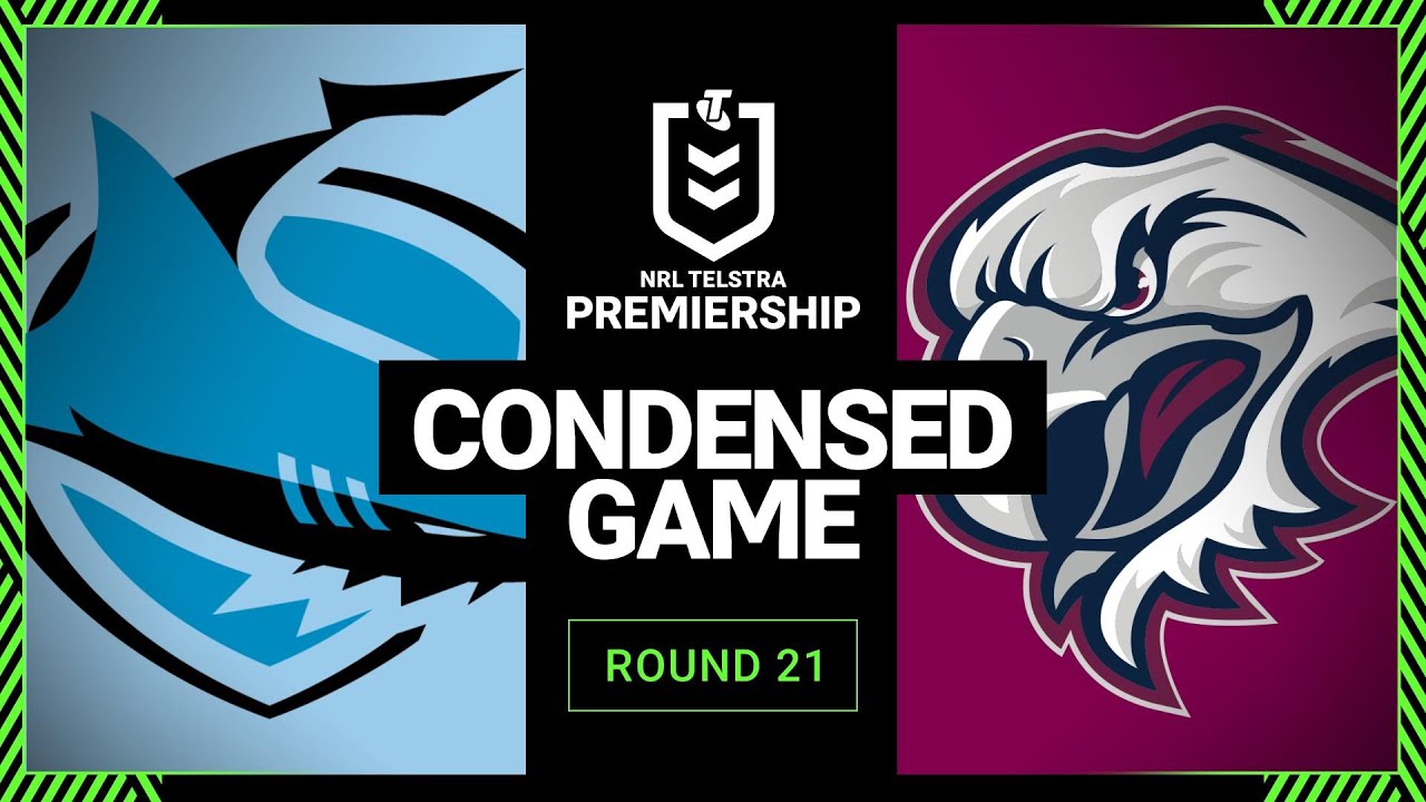NRL 2023 | Cronulla-Sutherland Sharks vs Manly-Warringah Sea Eagles ...