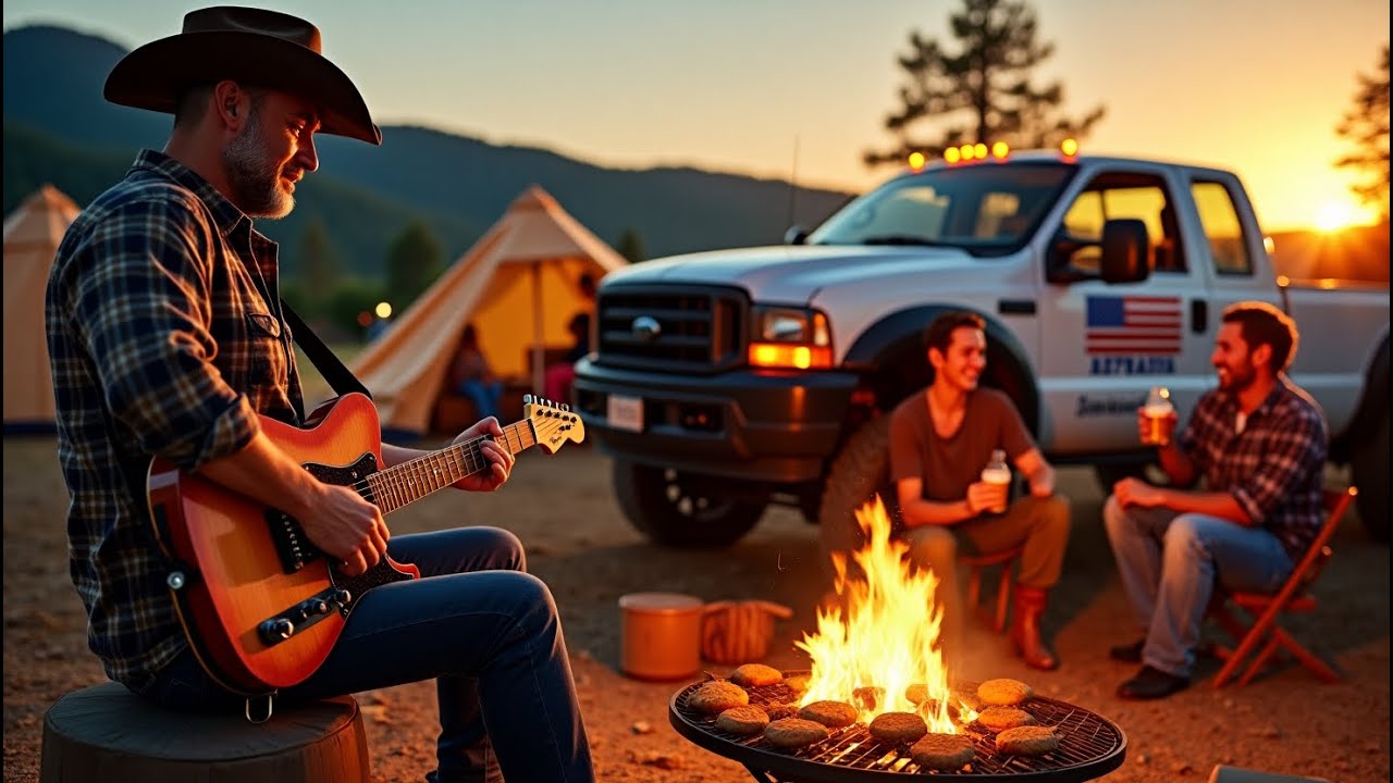 🔥 1.5 Hours of Redneck Country Rock Music | Perfect for Camping, BBQ ...