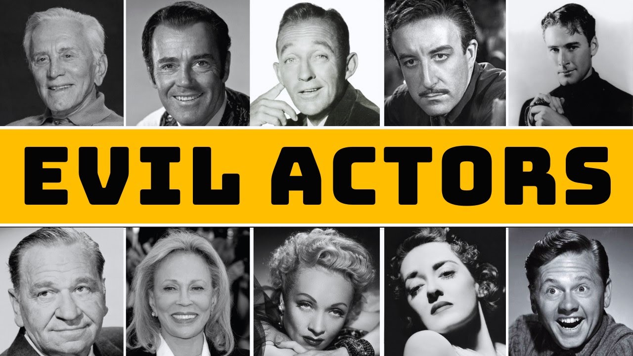 Most Evil Actors of Hollywood's Golden Age - YouTube