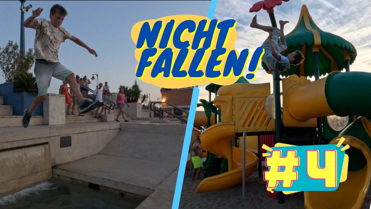 Werde ich ins WASSER FALLEN? | meine erste WATERCHALLENGE | LAMA WEEKS 2024 - YouTube