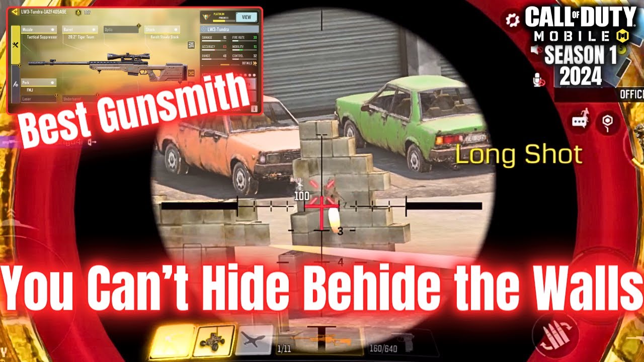 WL3-Tundra - You Can't Hide Behind The Walls in CODM Gameplay ...