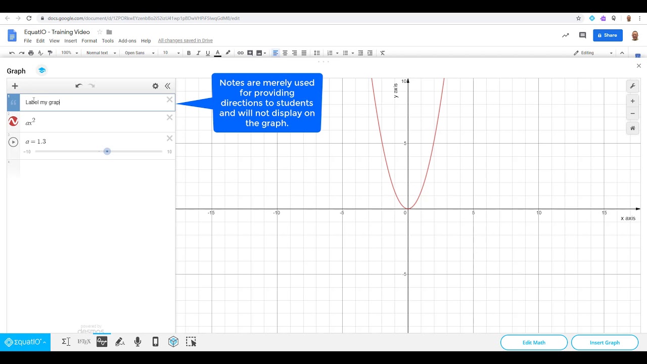 EquatIO - Graph Editor Overview - YouTube