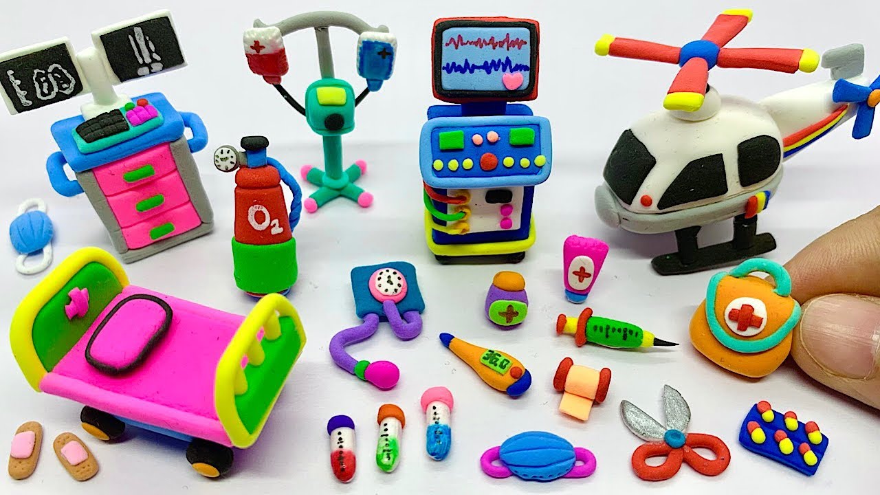 DIY Miniature Items For Doctor | DIY How To Make Miniature Doctor Set ...