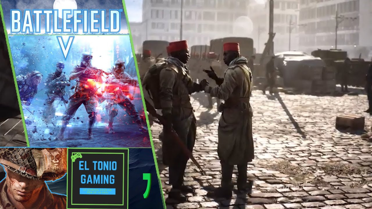 Battlefield V Mode Solo #7 L'histoire de Deme Cisse Let's play live fr ...