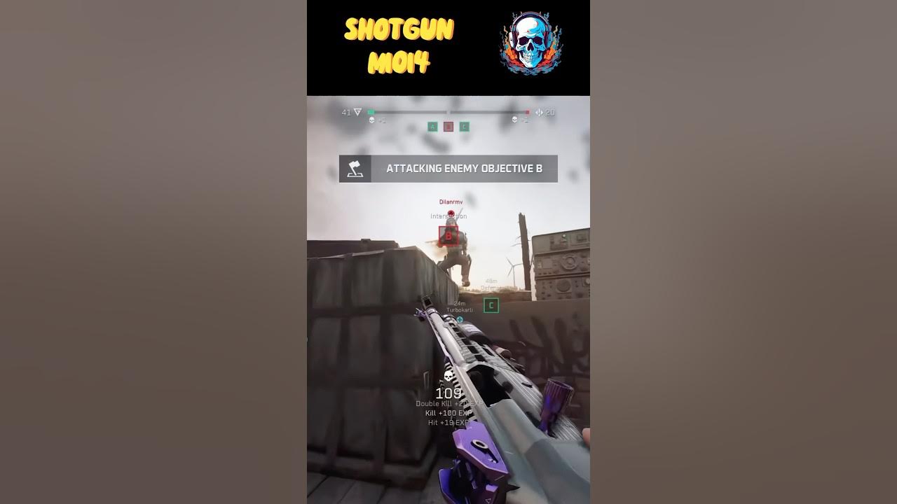 Delta Force shotgun M1014. - YouTube