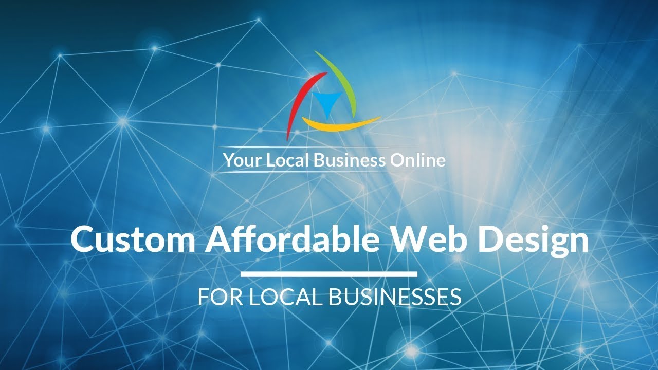 Custom Affordable Web Design for Local Businesses - YouTube