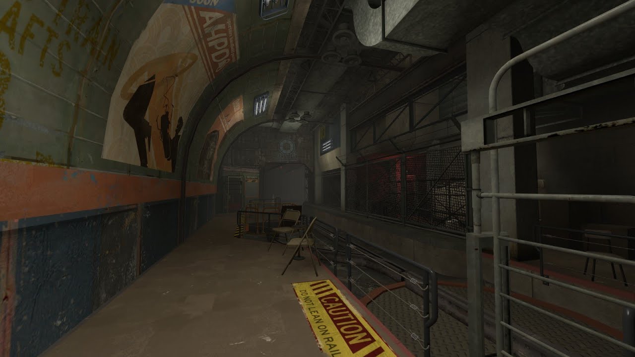 [Portal 2] Old Aperture tram system entrance test - YouTube