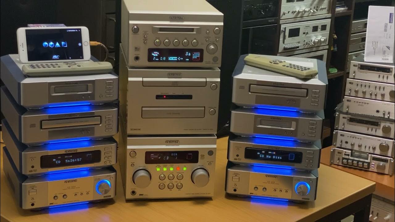 AIWA XR-M30 Stereo System & AIWA AM-H30 minidisc & AIWA FD-LM30 90er ...