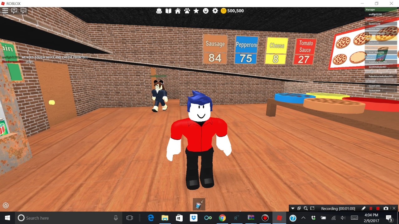 [ROBLOX]: INFINITE PAYCHECK GIVER FOR WORK AT A PIZZA PLACE! - YouTube