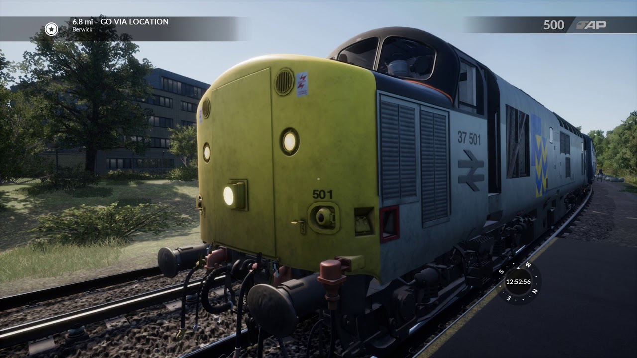 Train Sim World - Railtour Lewes to Eastbourne with 37501 & passenger ...