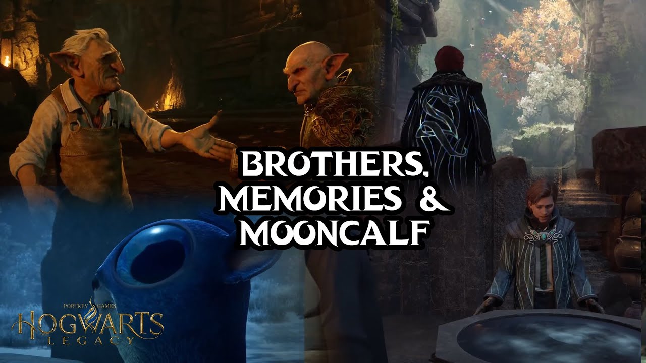 Brothers, Memories & Mooncalf Dance! | Hogwarts Legacy #17 - YouTube