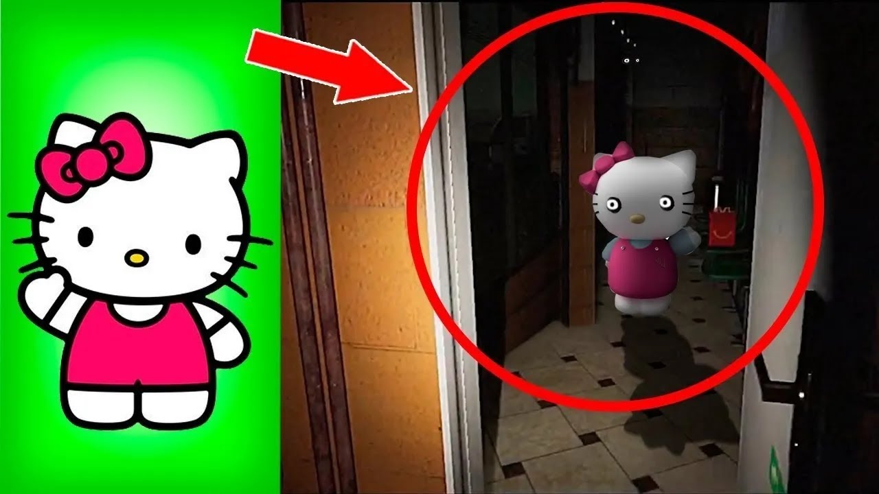 7 HELLO KITTY´S.EXE Grabados en Cámara y Vistos en la Vida REAL - YouTube