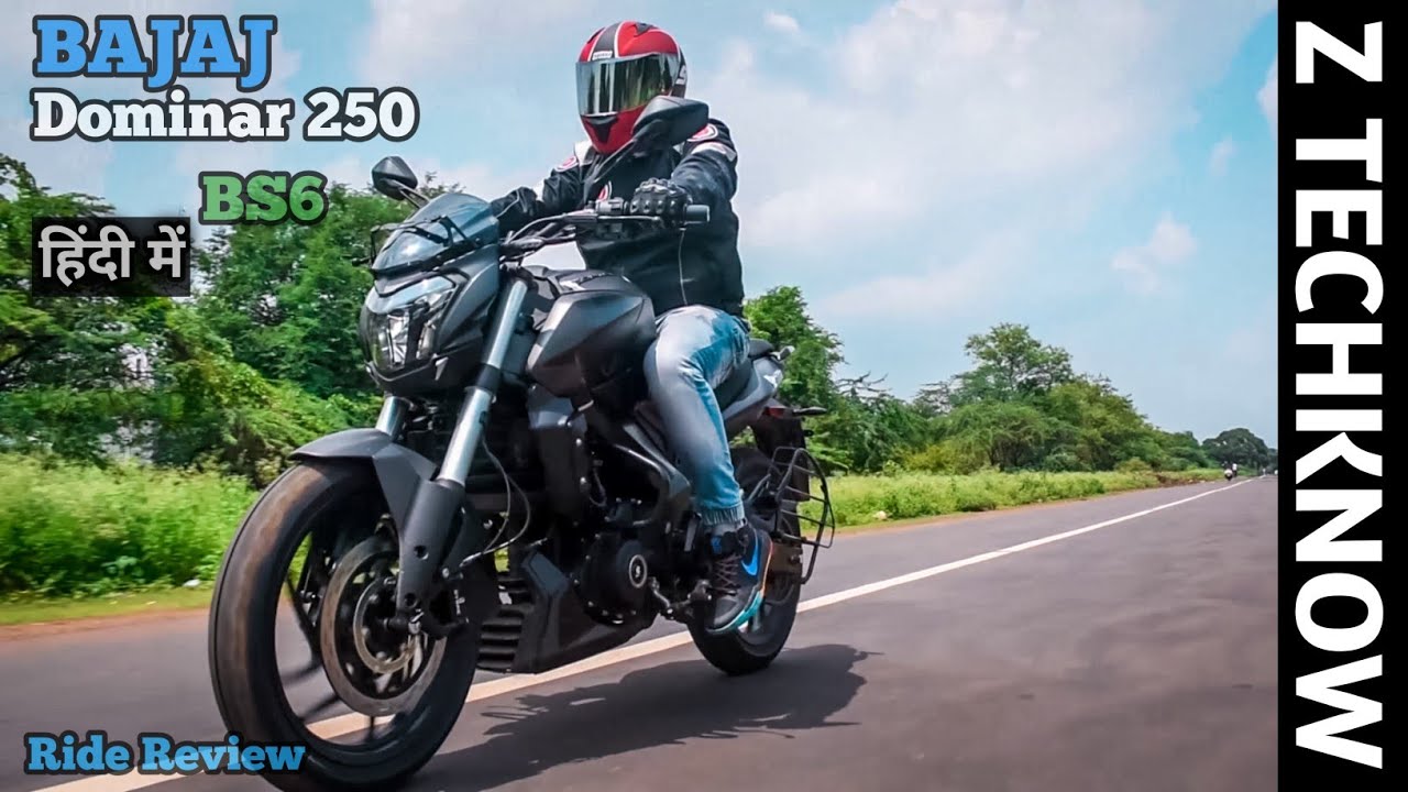 Bajaj Dominar 250 BS6 2020 Detailed Ride Review Hindi Price Mileage | Duke 250 Better ? | Z ...