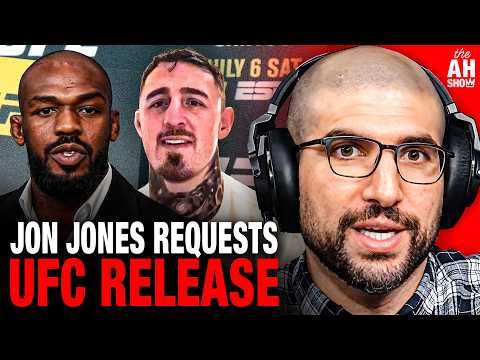 BREAKING: Jon Jones Asks For Immediate UFC Release, Ariel Helwani & Tom Aspinall React