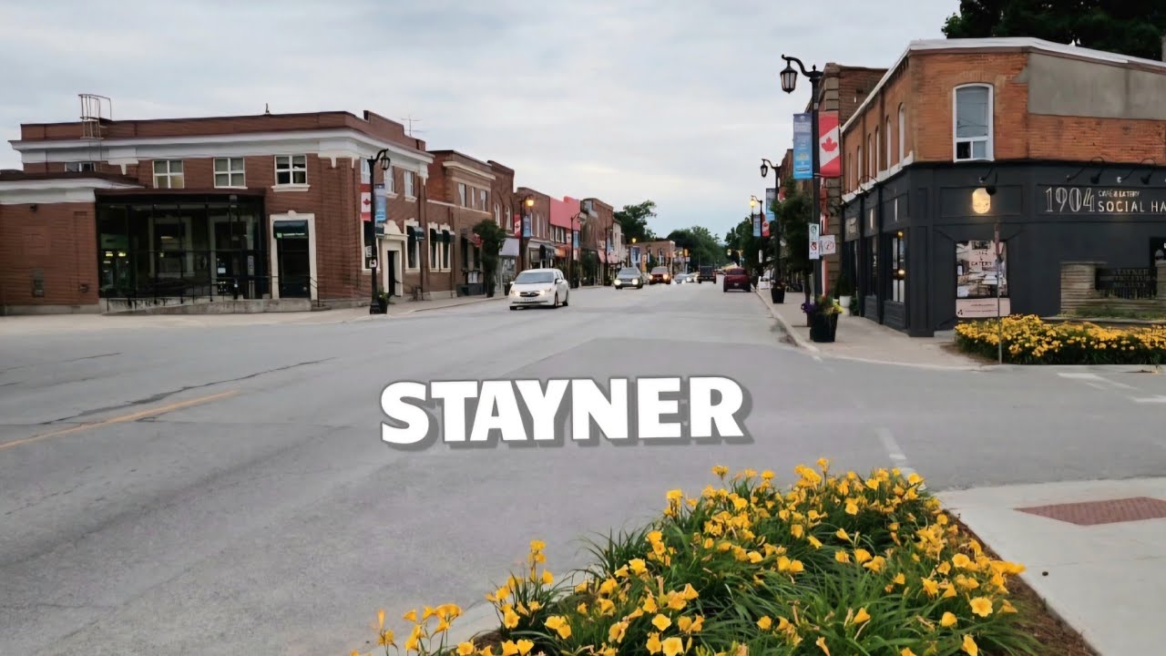 Explore Canada 🇨🇦 | The beautiful little Town of Stayner | Simcoe ...