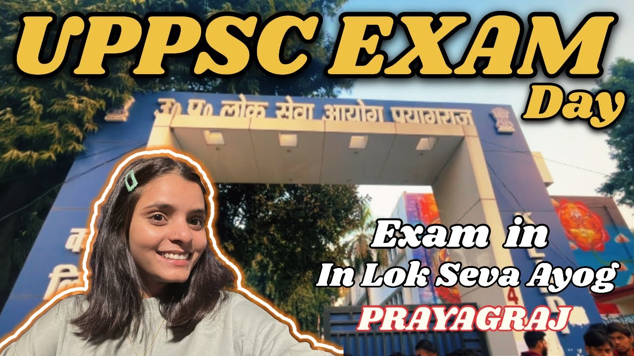 UPPSC EXAM DAY : UPPSC Exam Experience in Prayagraj 📚 , Going Home ...