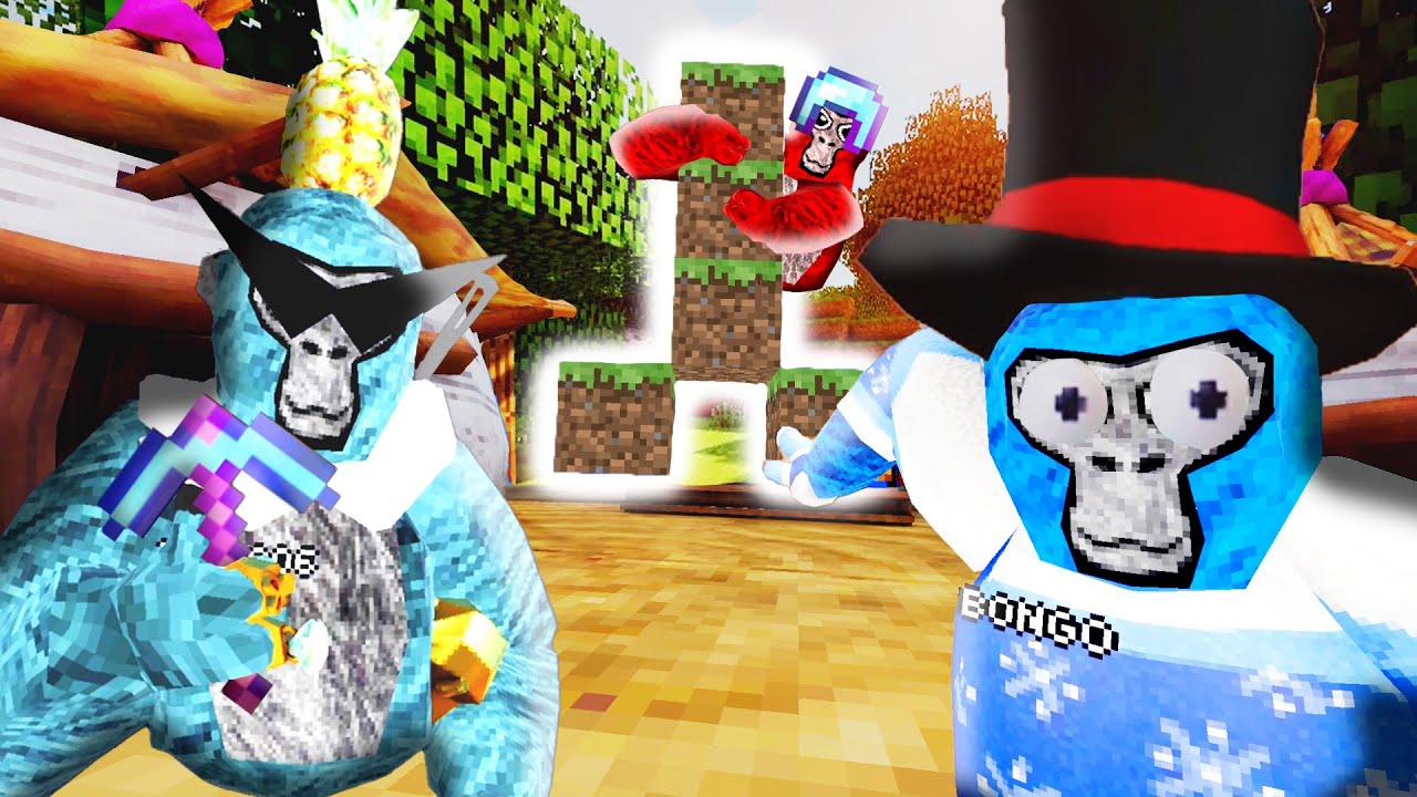 Gorilla Tag Added MINECRAFT? Gorilla Tag Minecraft Mod @Grinckle1 - YouTube