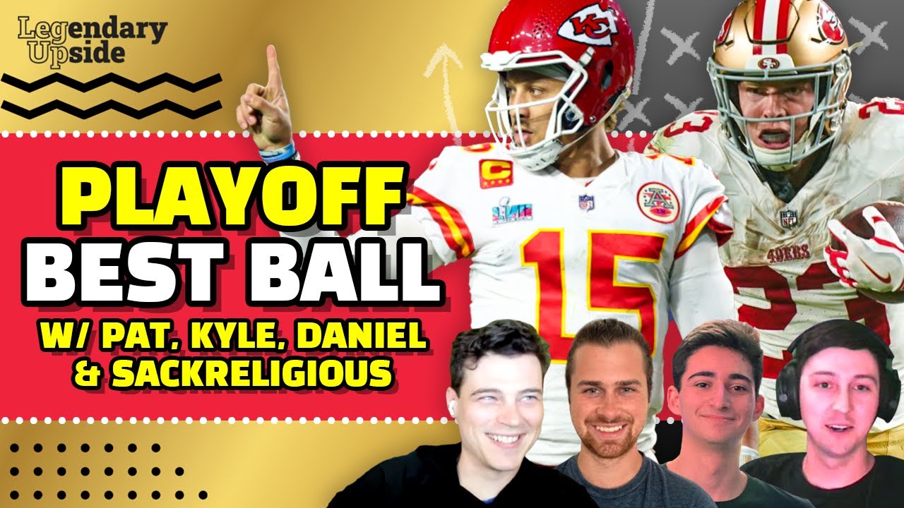 Playoff Best Ball Overview w/ Kyle Dvorchak, Daniel Racz, and ...