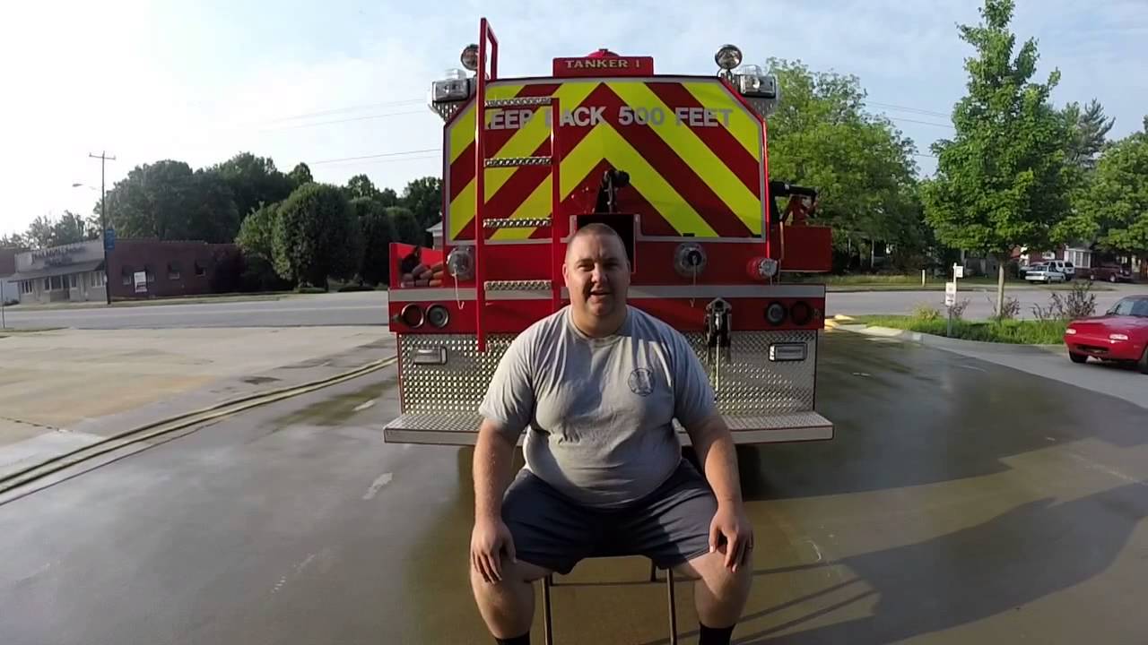 Firefighter Cold Water Challenge - YouTube