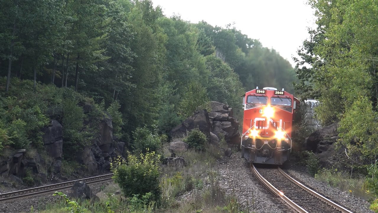 CN 2949 at Rosseau Road (03SEP2015) - YouTube