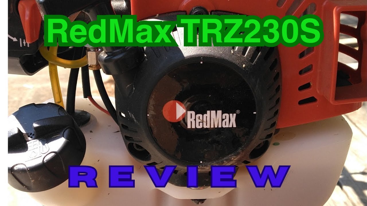 RedMax TRZ230S NEW WEEEDEATER REVIEW - YouTube