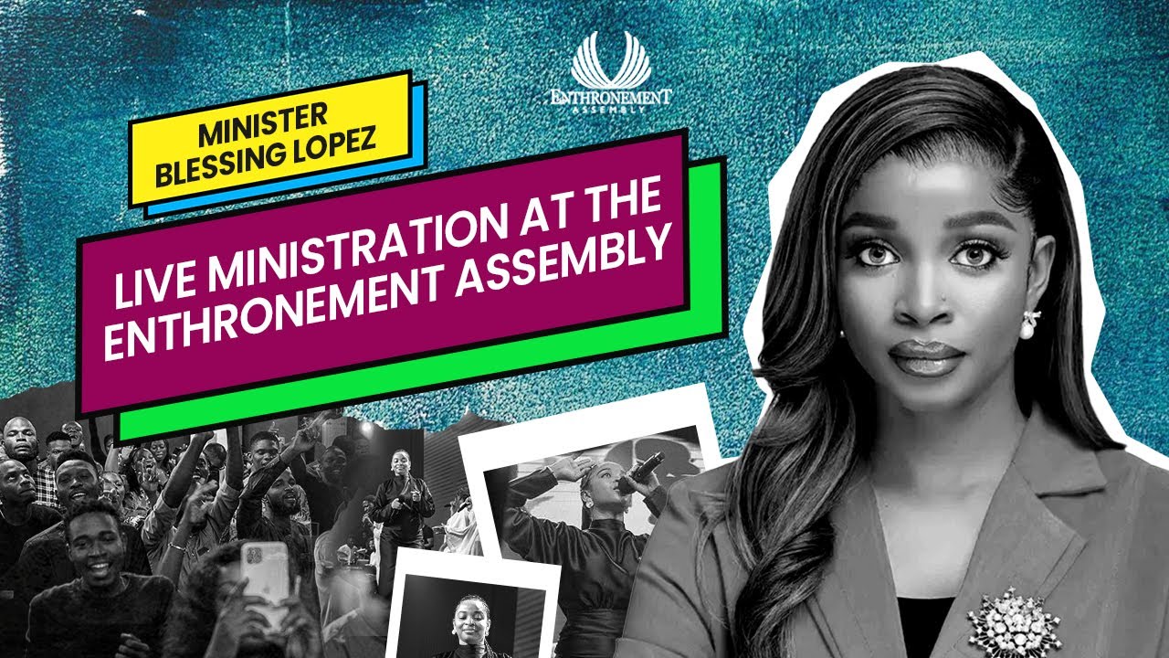 MINISTER BLESSING LOPEZ LIVE PRAISE AND WORSHIP AT THE ENTHRONEMENT ...