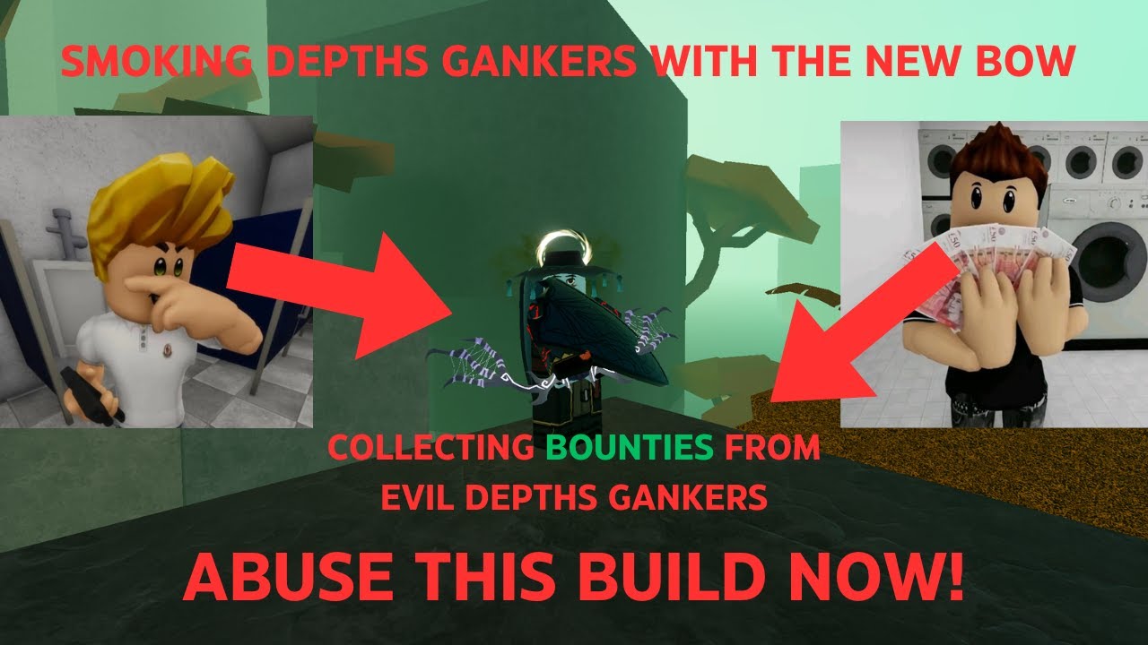 DESTROYING Depths Gankers With The NEW BOW on Silentheart | Deepwoken ...