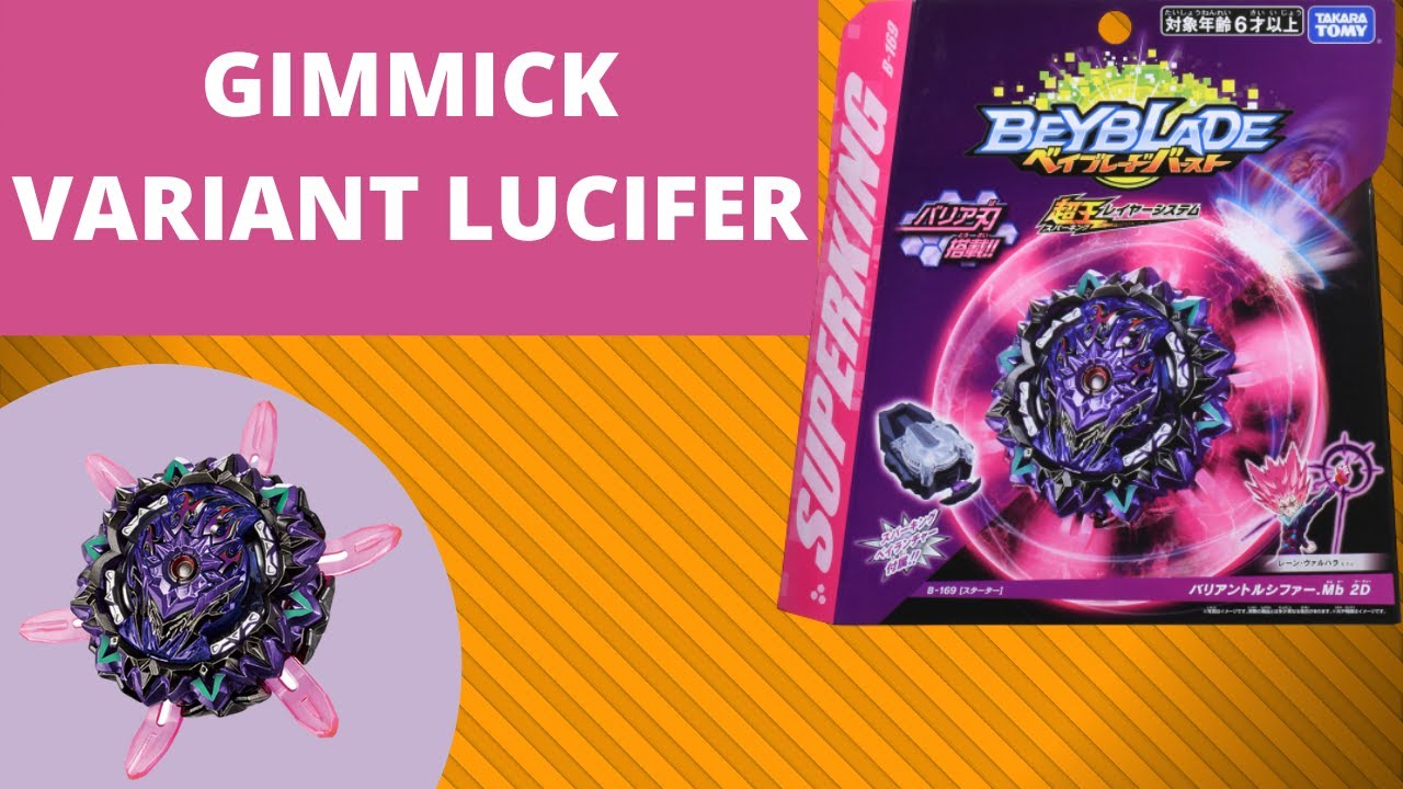 TUDO SOBRE O VARIANT LUCIFER MB 2D /B-169 BEYBLADE BURST NEWS IMAGENS ...