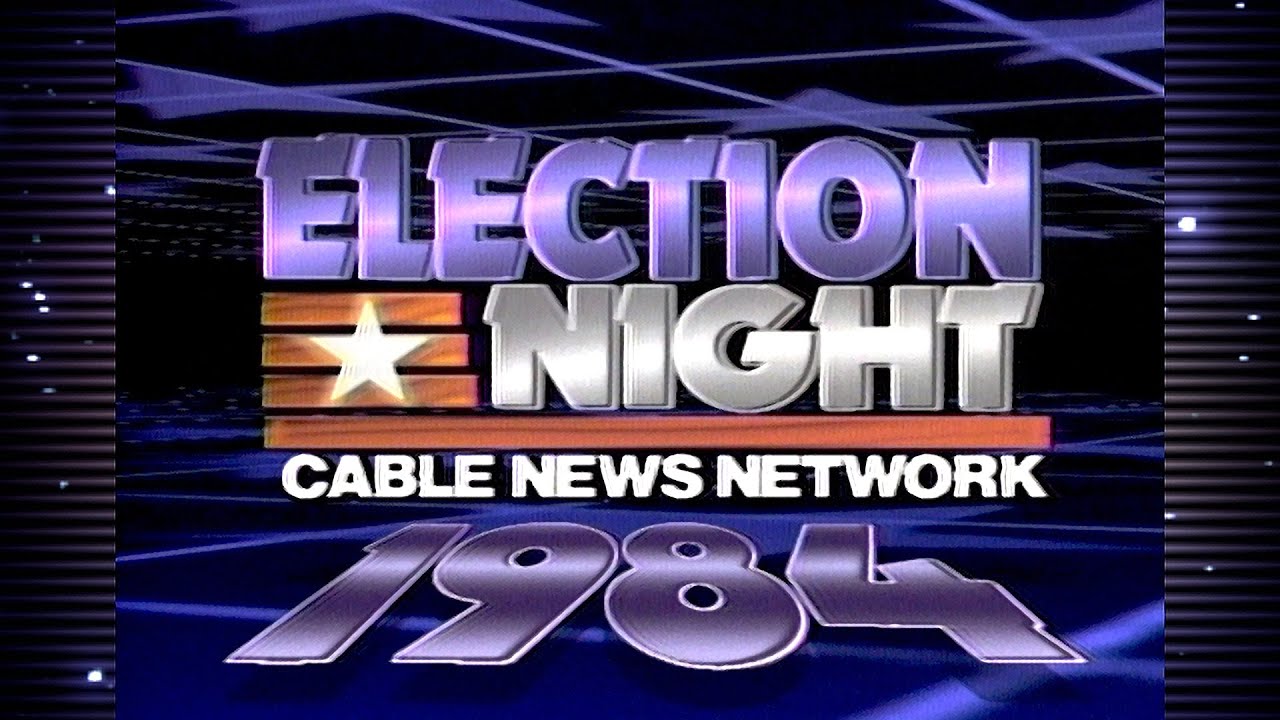 CNN Election Night 1984 (SD) - YouTube