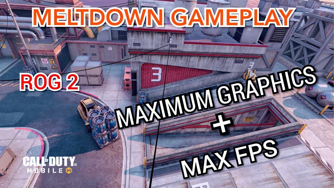 Cod Mobile New Meltdown Map MAXIMUM SETTINGS Gameplay - YouTube