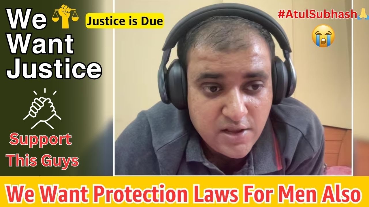 Justice for Atul: Demand Gender-Neutral Laws For Mens Protections 🚨 # ...