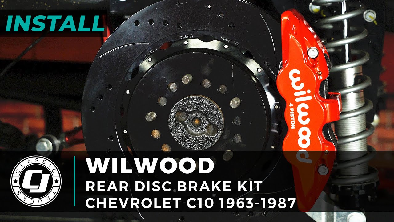 Classic Chevy Rear Disc Brake Kit | Wilwood | 1963-1987 C10 Install ...